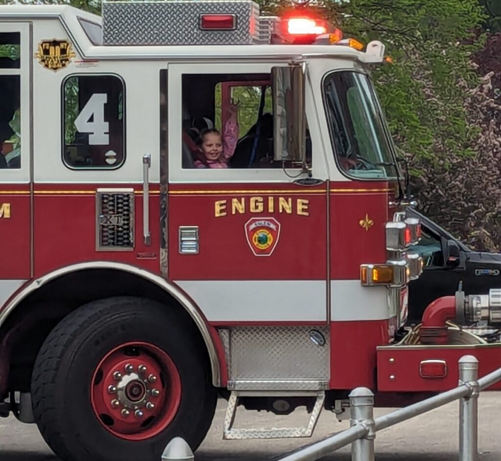 Fire Truck Ride to School Winner - Salem Town Hall Times
