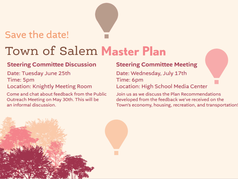 Summer Master Plan Meetings and Updates - June 21, 2024 Update - Salem ...