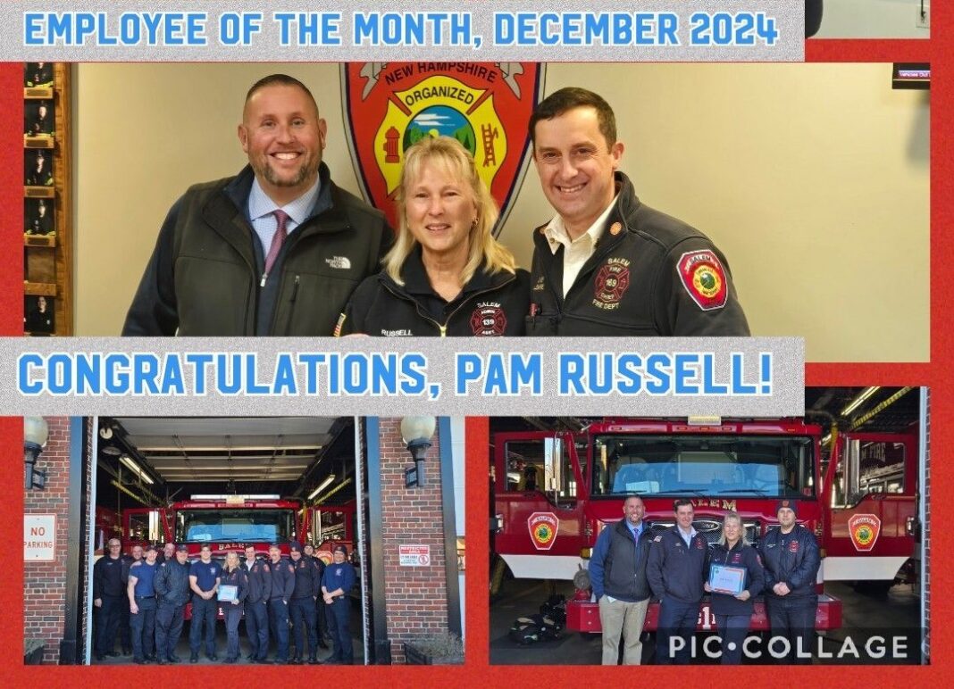 December 2024 Town Employee of the Month - Pam Russell - Salem Town ...