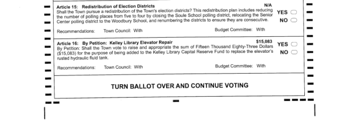 2025 Salem Town Meeting Sample Ballots Now Available - Salem Town Hall Times