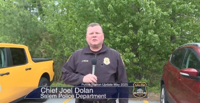 Update on Police Station - May 2025 - Salem Town Hall Times