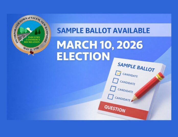 Sample Ballot Now Available for Upcoming March 10, 2026, Election ...